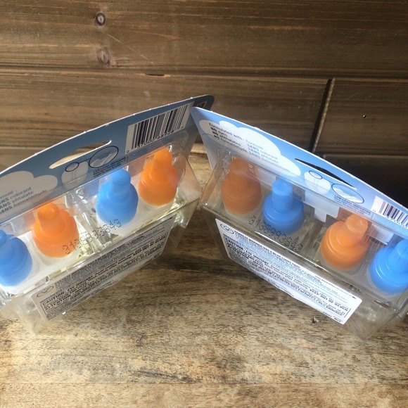 Febreze | Other | 2 Febreze Plug Odorfighting Air Freshener Peach Oil ...